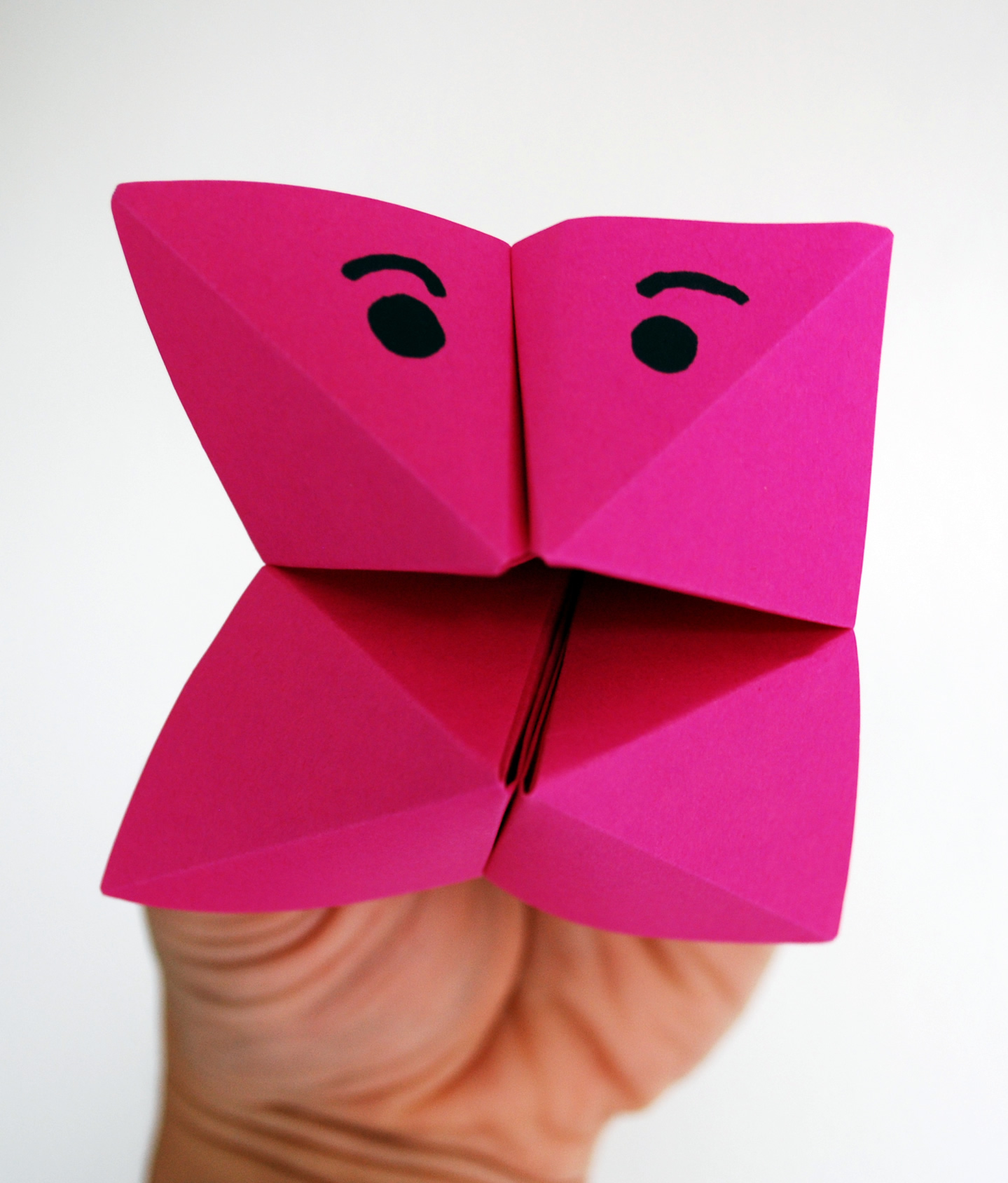 Himmel und Hölle falten - Kinderspiele-Welt.de