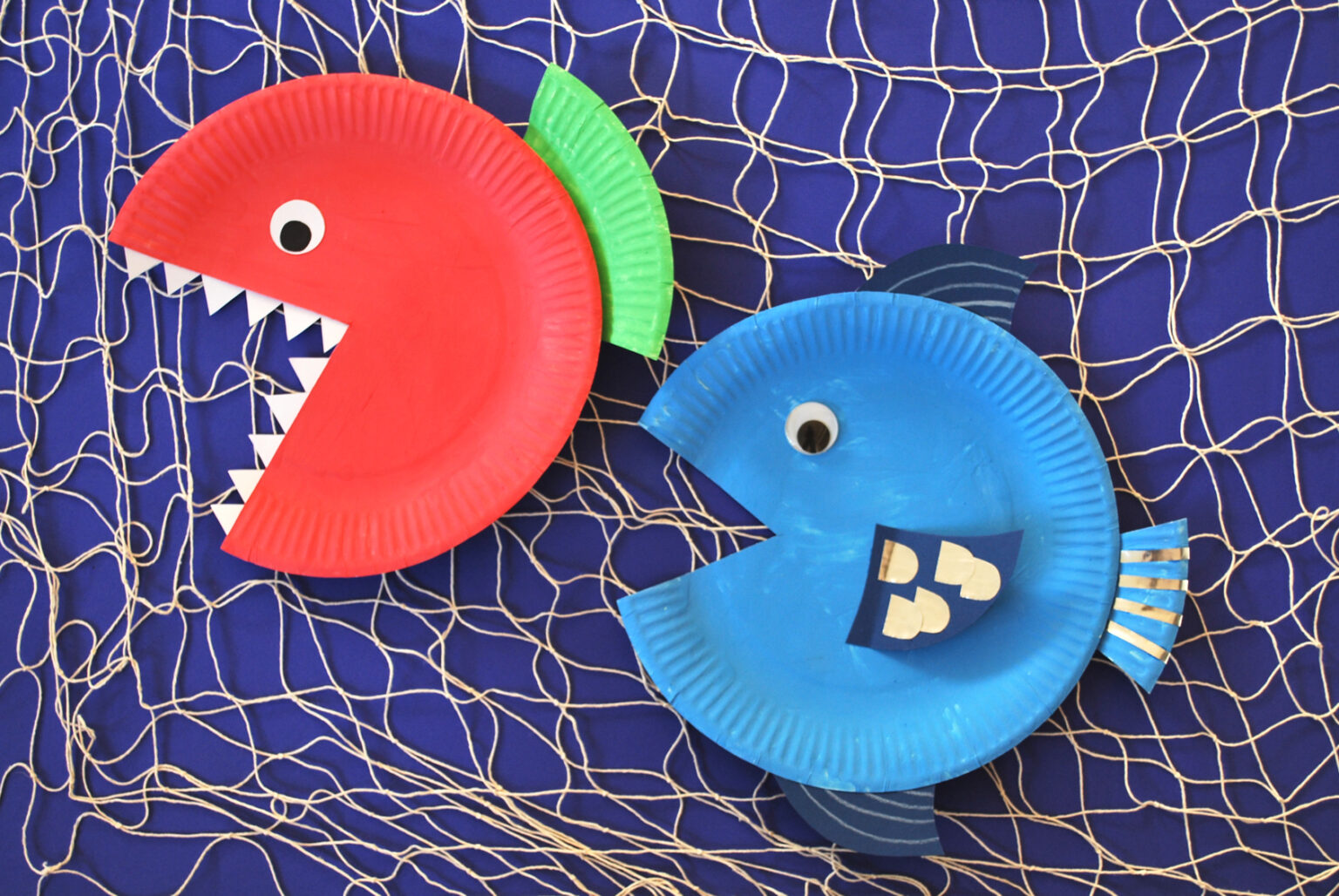 Meerestiere basteln - Kinderspiele-Welt.de